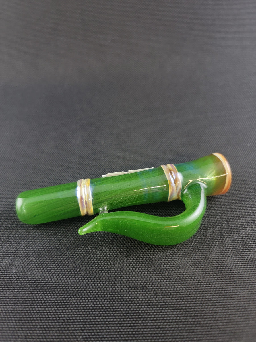 Shamby Glass Bamboo Chillum – The HardKore HeadShop