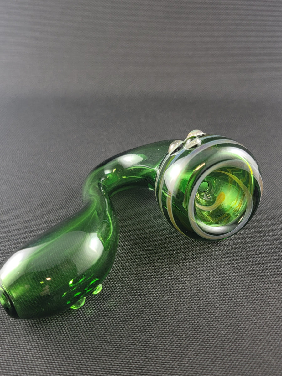 Lotus Star Colored Linework Sherlock Pipes 1-2 – The HardKore HeadShop