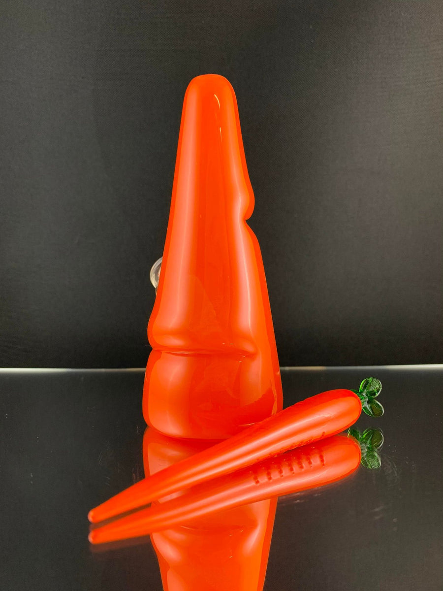 Kayla James Glass Carrot Rig Set – The HardKore HeadShop