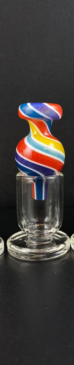 Smokea Rainbow Linework Bubble Carb Caps 1-4 – The HardKore HeadShop