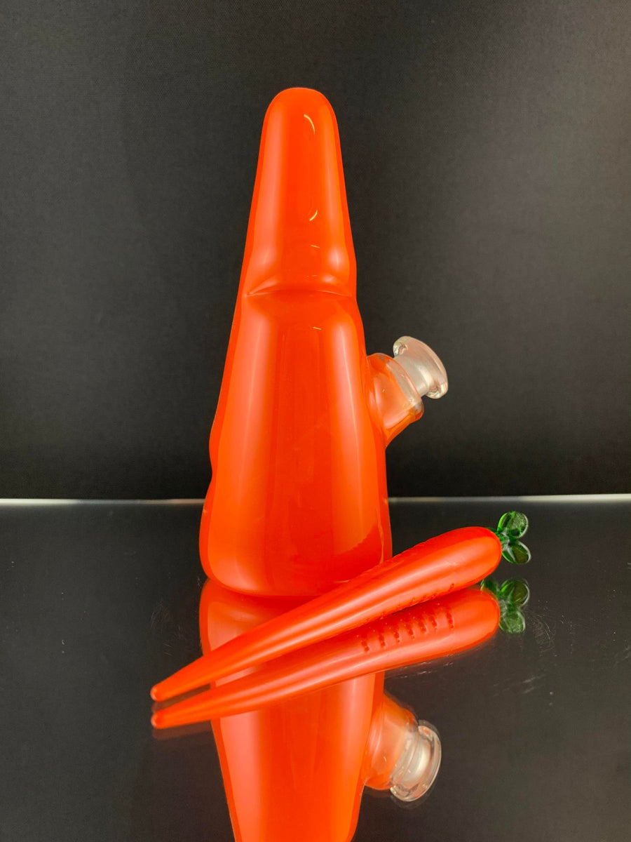 Kayla James Glass Carrot Rig Set – The HardKore HeadShop