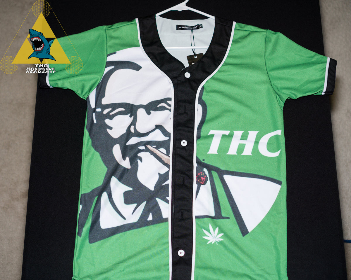 KFC THC Green Baseball Jersey X-Large – The HardKore HeadShop