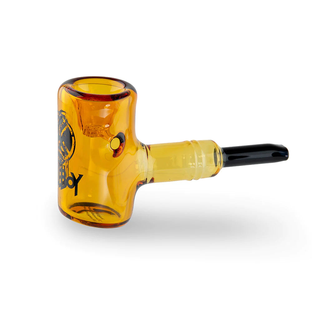 Grav X Hell Boy Orange Hammer Bowl Pipe – The HardKore HeadShop