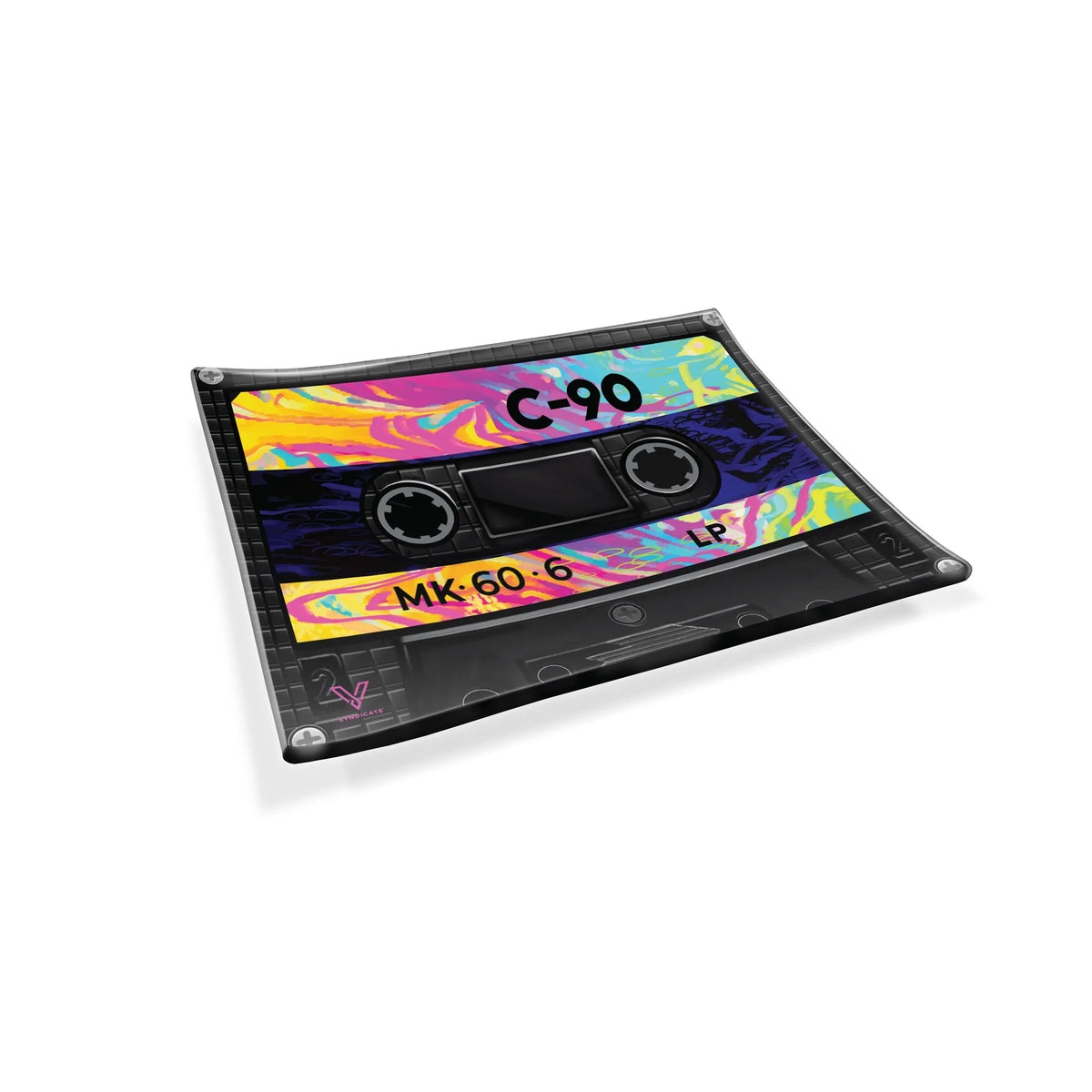 Syndicate "CASSETTE" Glass Rolling Trays – The HardKore HeadShop